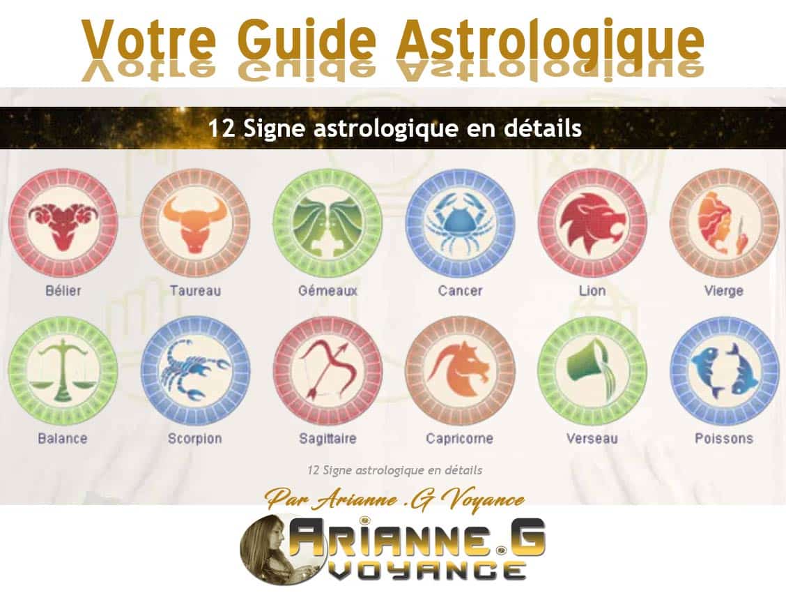 12 Signe Astrologique En Détails